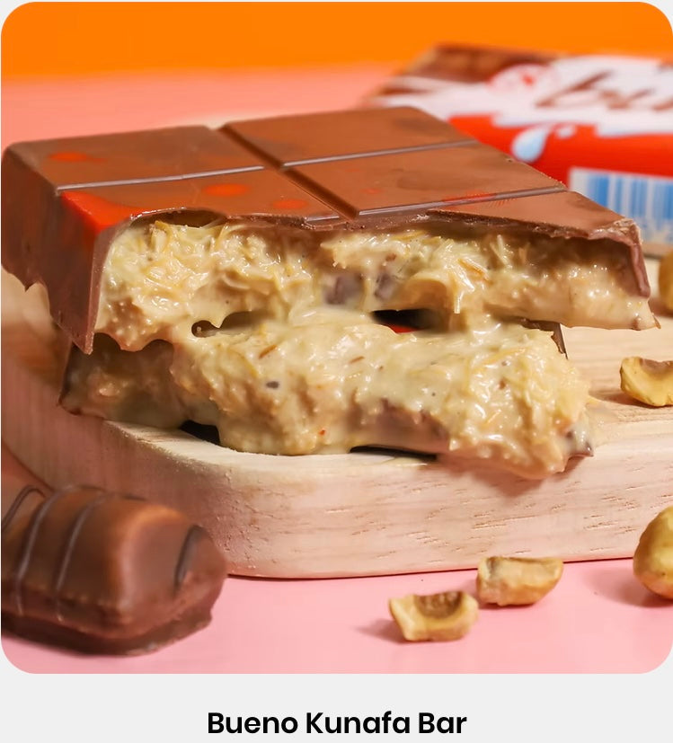 Crazy Choco -- Viral Dubai chocolate bueno bar – Posh Pantry