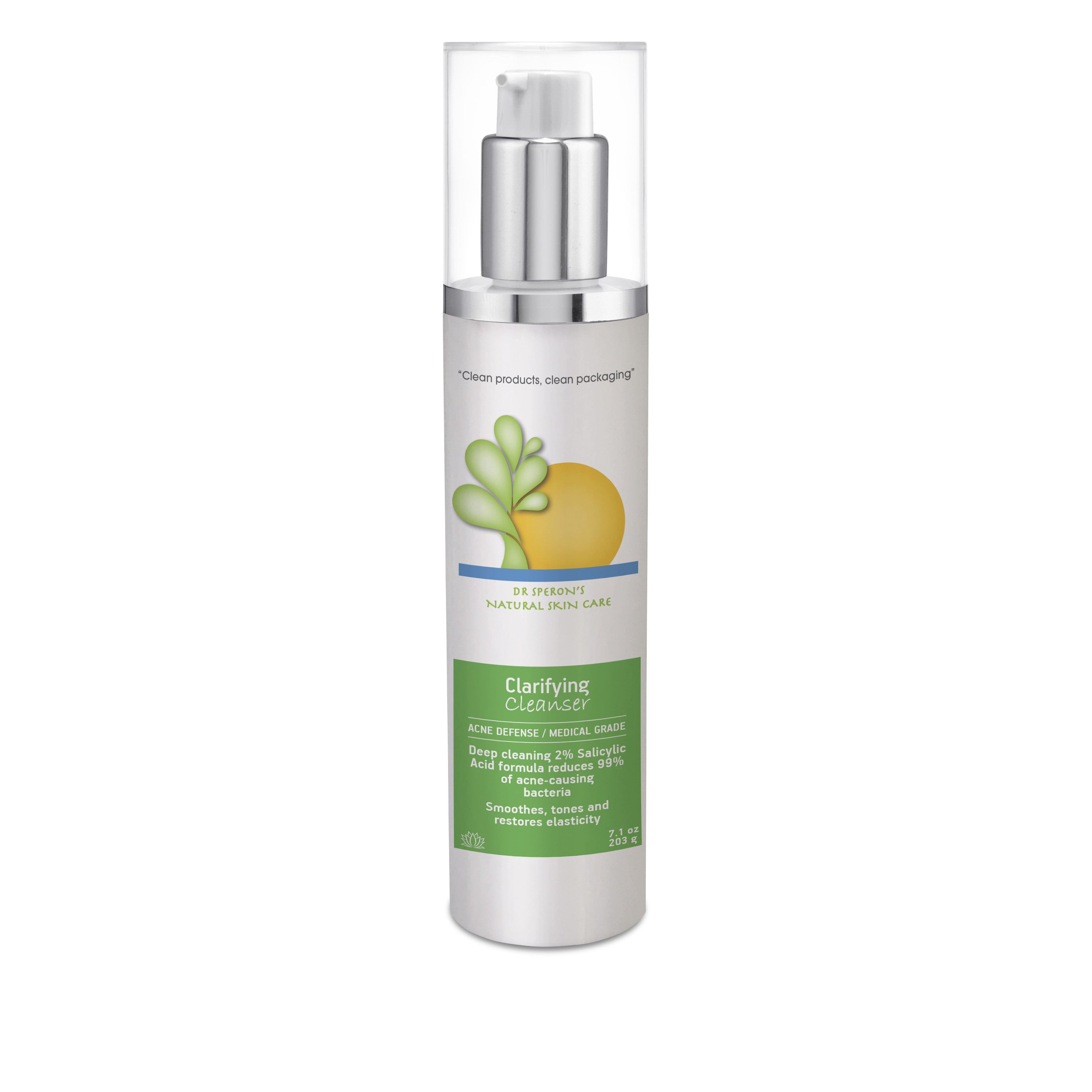 Dr. Speron's Natural Skin Care Clarifying Cleanser 7.1 oz - Face Wash ...