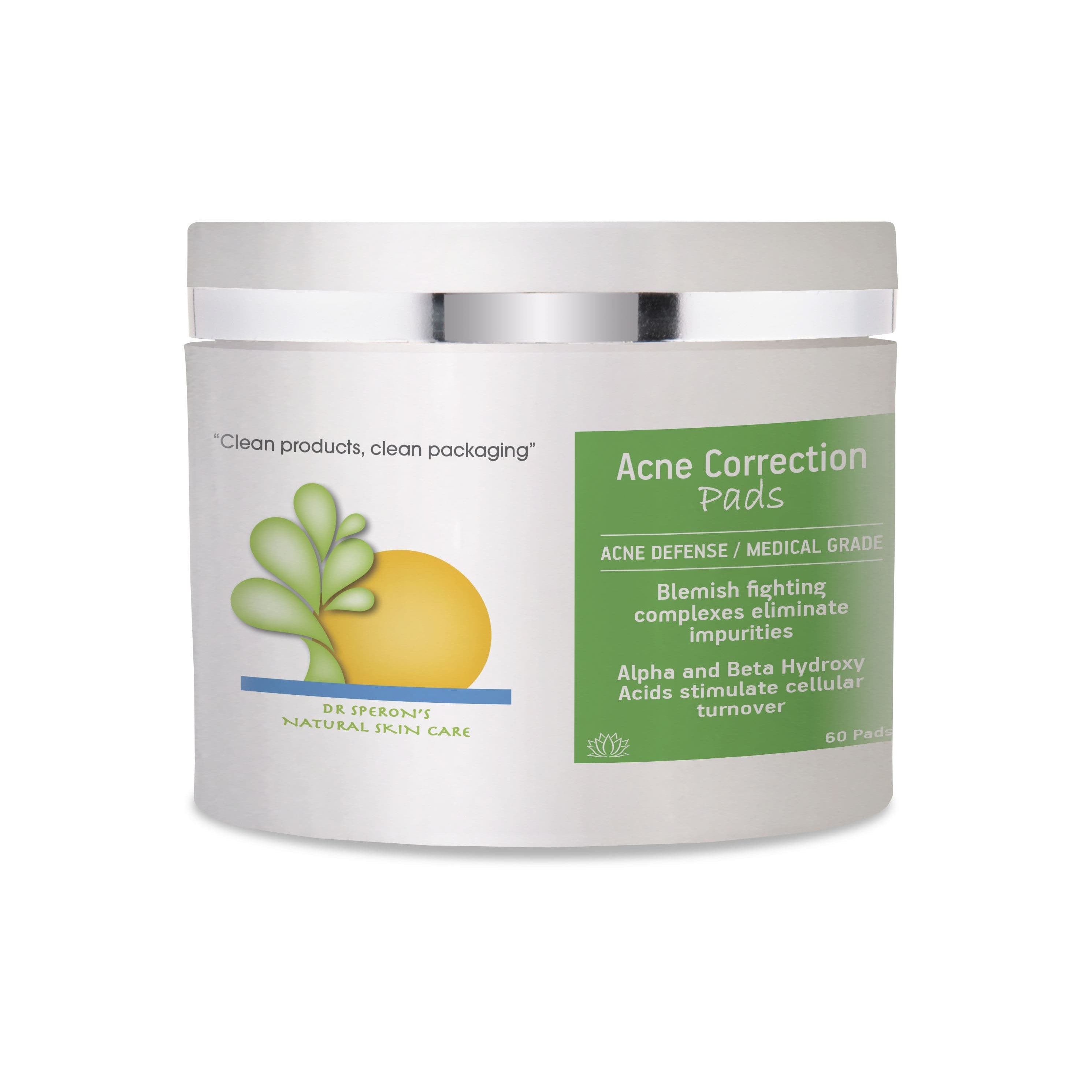 Dr. Speron's Natural Skin Care Acne Pads - 60 ct – Posh Pantry
