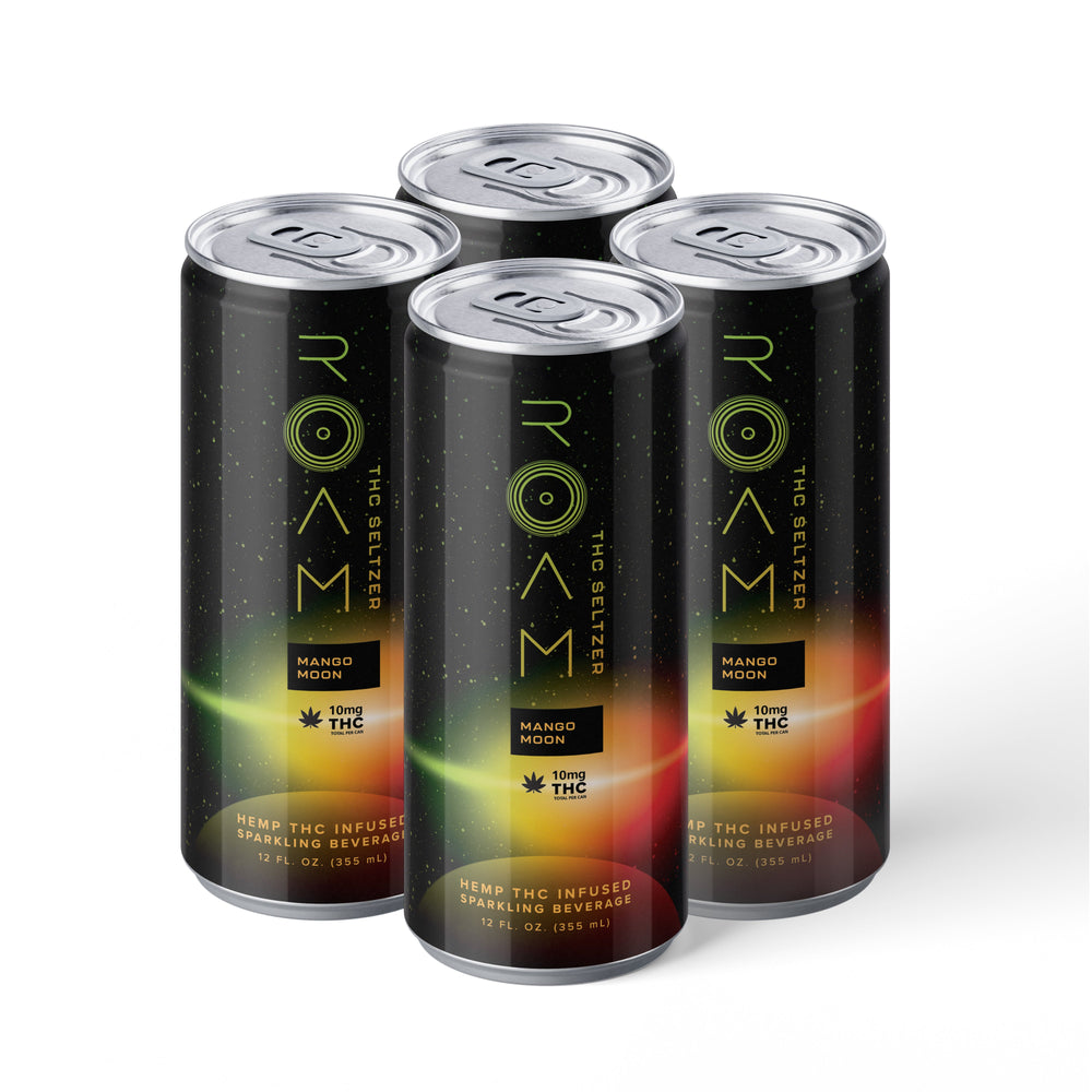 ROAM THC Drinks Mango Moon 10mg 4pk Bundle- 3 4-Packs – Posh Pantry